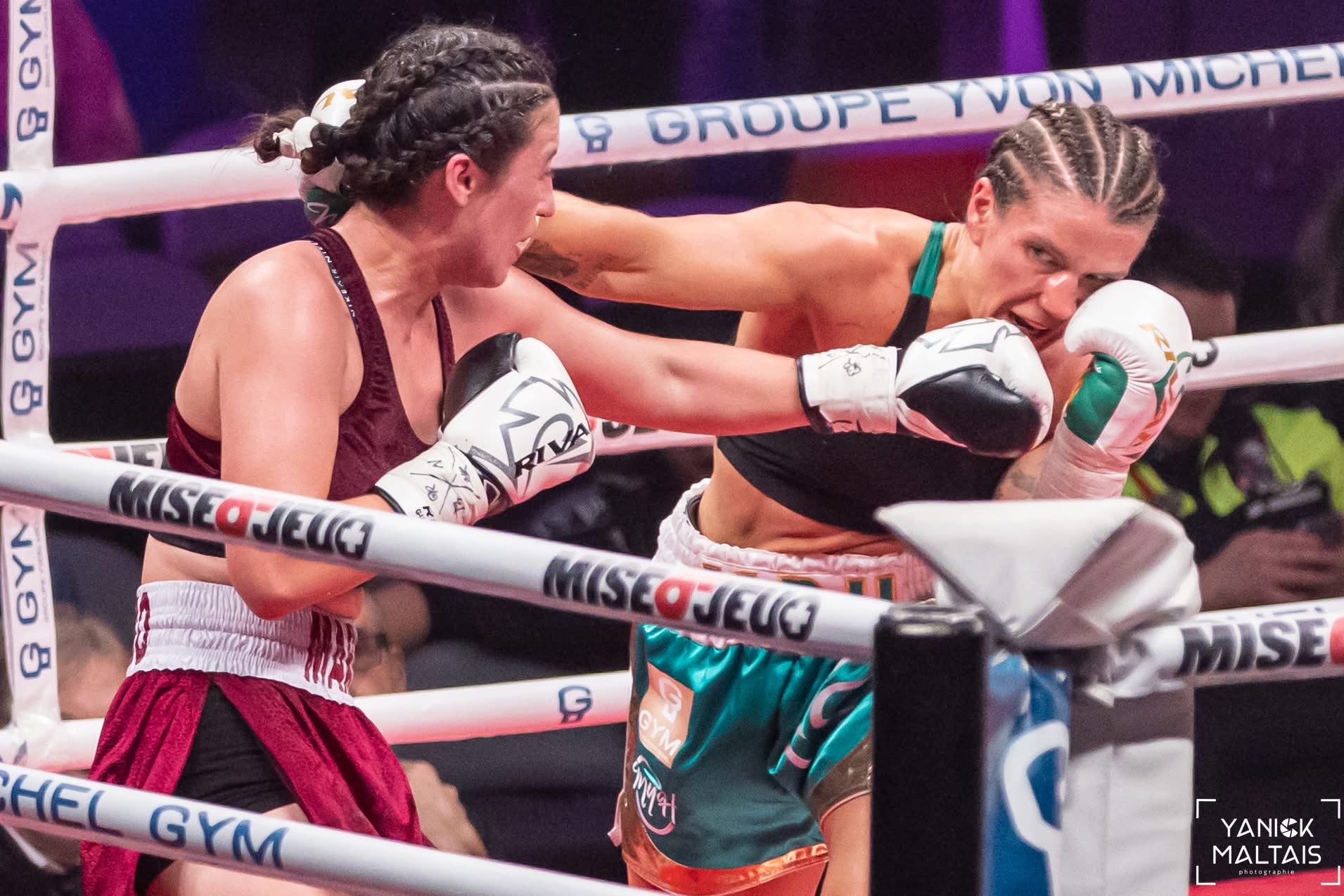 Marie-Pier Houle would fight for the interim world championship