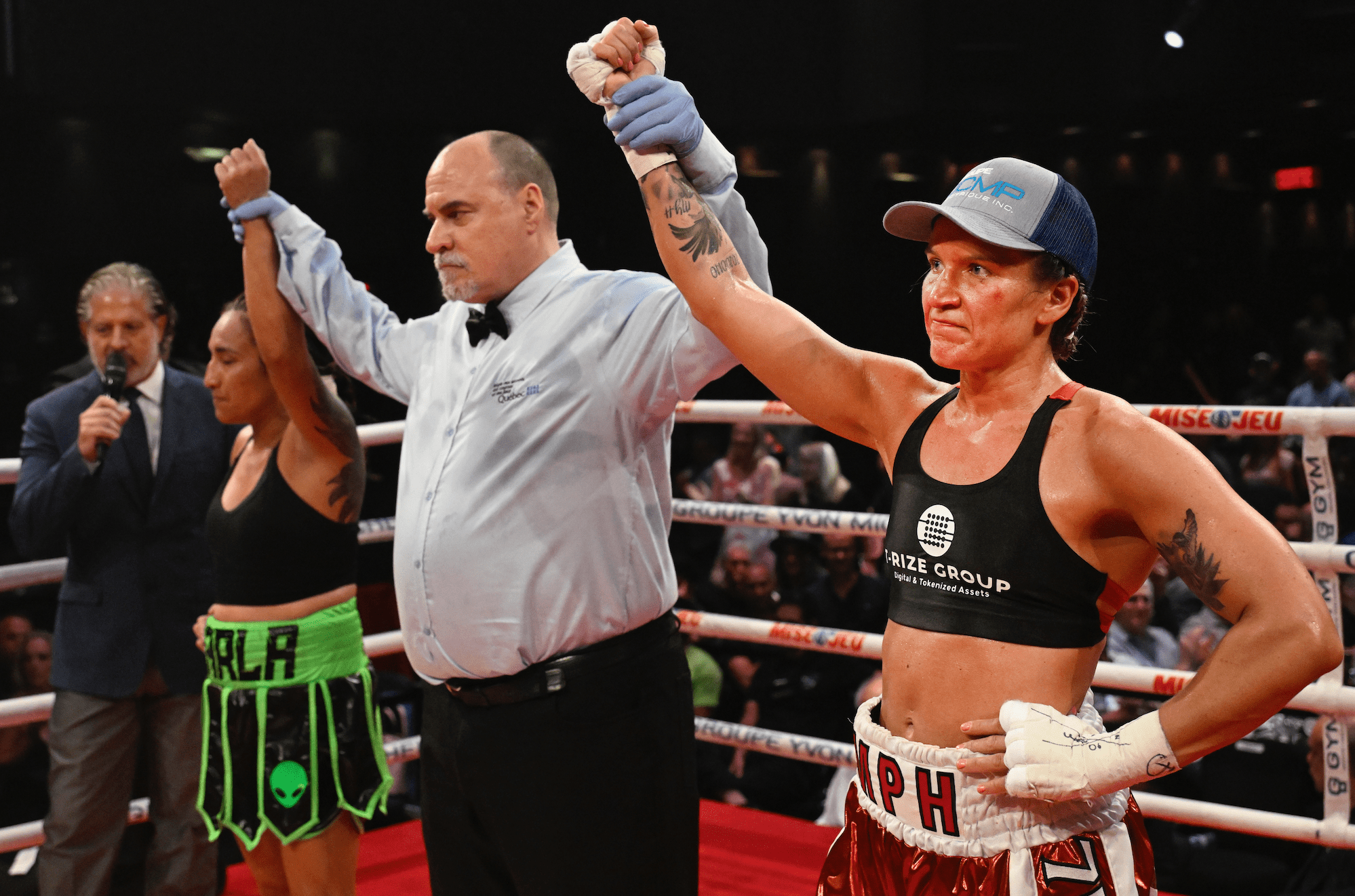 Marie-Pier Houle Goes to War and Comes Out with a Draw -Evening Recap