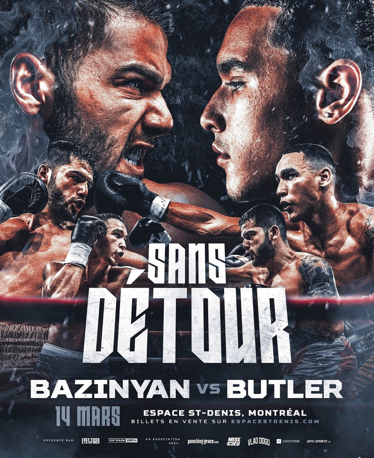 Steven Butler and Erik Bazinyan Set to Clash on March 14