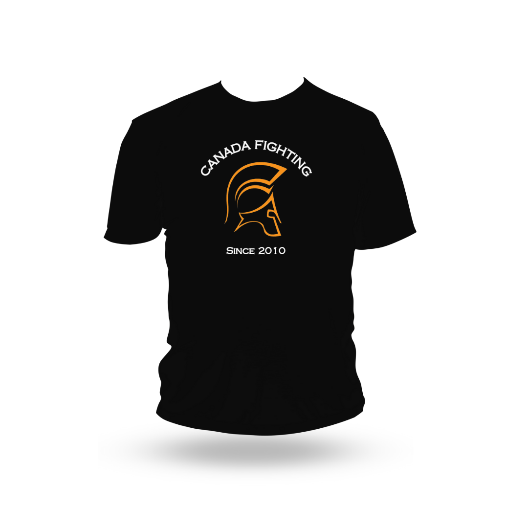 T-shirt Canada Fighting - V2 pour passionnés de sports
